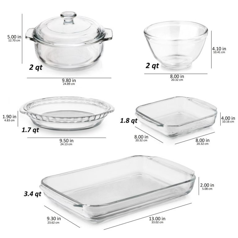 What Size is a 2 Quart Baking Dish: Find Out Now! - KitchenBucks